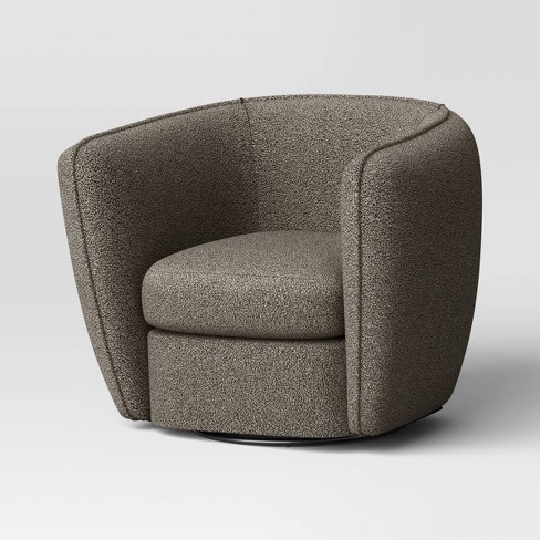 Swivel Accent Chair Tan - Threshold™ : Target
