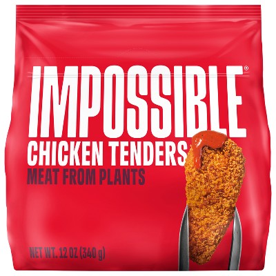 Impossible Plant Based Chicken Tenders - Frozen - 12oz : Target