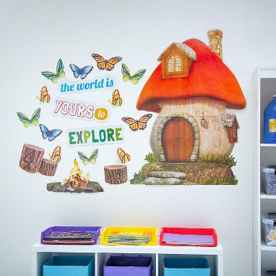 Fun Express Jumbo Enchanted Adventure Classroom Wall Cutout Set - 22 Pc ...