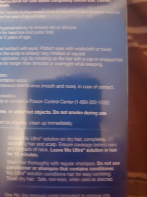 Nix Ultra Super Lice Removal Kit Lice Removal Treatment For Hair And ...