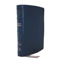 Nasb, Single-column Reference Bible, Premium Leather, Goatskin, Black ...