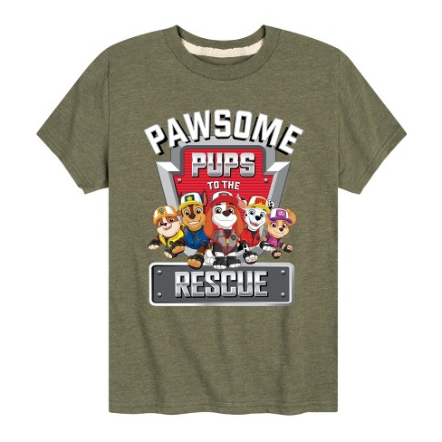 Paw Patrol Pawsome Pups To The Rescue Short Sleeve Graphic T-shirt ...