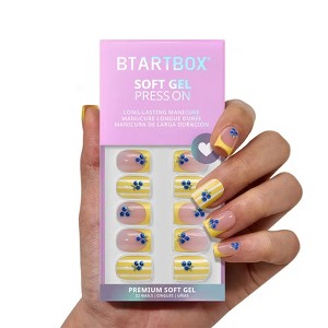 BTArtbox Press-On Nails - Spring Orchard - Almond/ Square - 32ct : Target