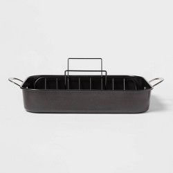 Farberware 12" X 16" Nonstick Roaster With Rack : Target