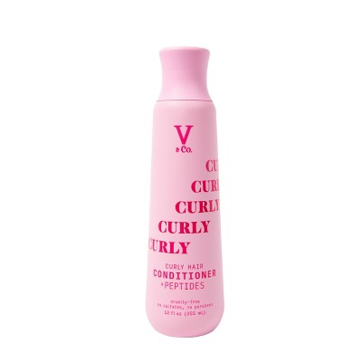 V&co. Beauty Curly Hair + Peptide Shampoo - 12oz : Target