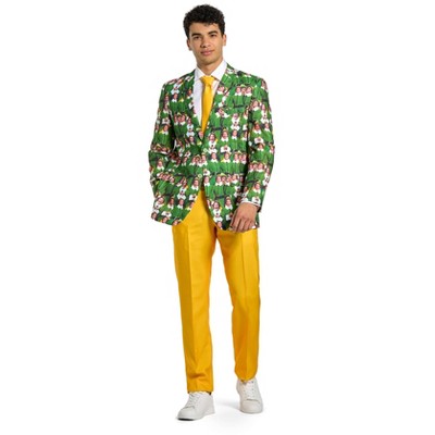 Opposuits Men's Christmas Suits - Elf - Multicolor - Size Us 36 : Target