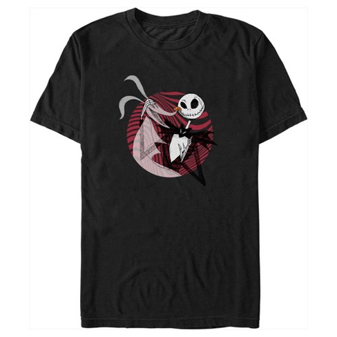 Men's The Nightmare Before Christmas Jack And Zero T-shirt - Black ...