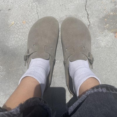 Women's Betsy Clog Mule Flats - Universal Thread™ Black 10 : Target