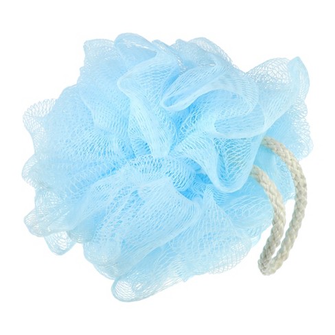 Unique Bargains Bath Shower Body Puff Loofah Sponge 5.12"x5.51" 1 Pc ...