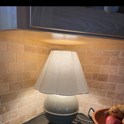 Scallop Pleated Lamp Shade White - Threshold™ Designed With Studio ...