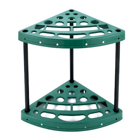 The Lakeside Collection Corner Garage Storage Rack - Green : Target