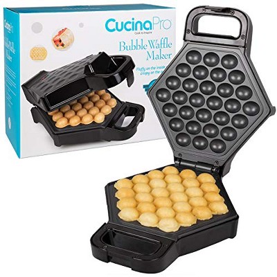 Cucinapro Bubble Waffle Maker- Electric Non Stick Hong Kong Egg Waffler ...