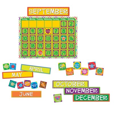 Eureka® Color My World Spanish Calendar Bulletin Board Sets : Target
