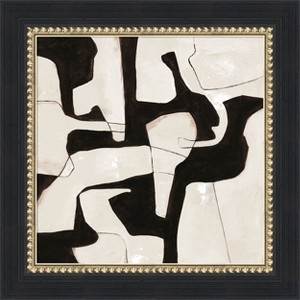 Amanti Art Contrasting Shapes Motion I by Hannah Dawson Framed Mounted ...