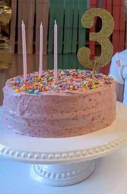 12pk Iridescent Birthday Cake Candles - Spritz™ : Target