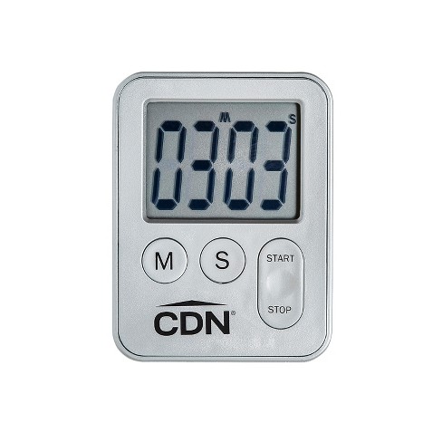 Cdn Digital Mini Kitchen Timer With Easy To Read Display And Magnetic ...