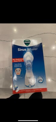 Vicks Personal Steam Inhaler With Variable Steam Control & Soft Mask ...