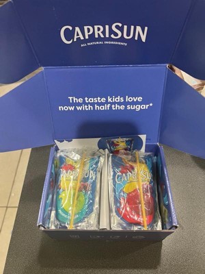 Capri Sun Fruit Punch - 10pk/60 Fl Oz : Target