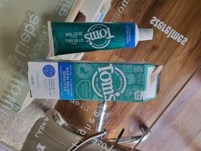 Tom's Of Maine Rapid Relief Sensitive Fluoride-free Toothpaste - Fresh ...