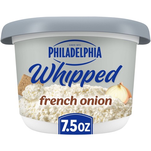Philadelphia Whipped French Onion Cheese - 7.5oz : Target