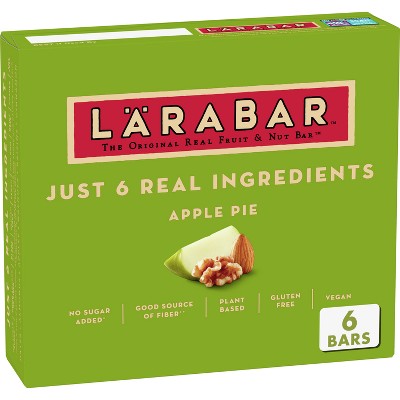 Larabar Chocolate Chip Cookie Dough Protein Bar - 9.6oz/6ct : Target