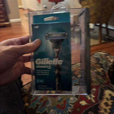 Gillette Mach3 Men's Razor + 2 Razor Blade Refills : Target
