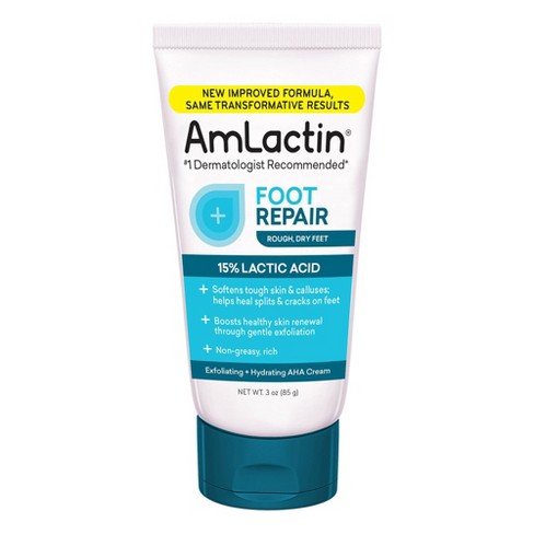 Amlactin Foot Repair Foot Cream Therapy Aha Cream - Unscented - 3oz ...
