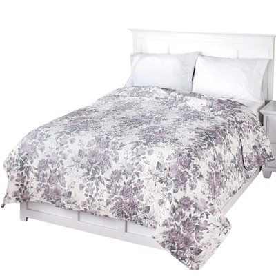 The Lakeside Collection Meadow Cotton Quilted Bedding Ensemble - Full ...