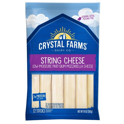 Crystal Farms String Cheese - 10oz : Target