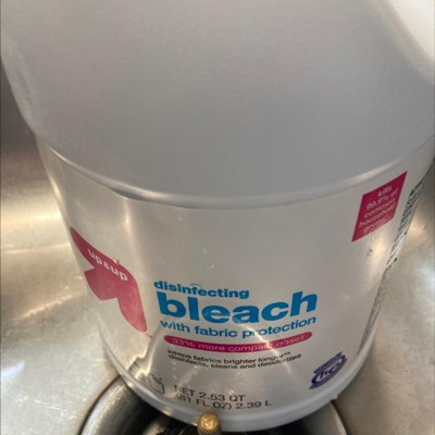 Epa Regular Bleach With Fabric Protection - 81 Fl Oz - Up & Up™ : Target