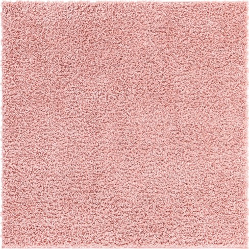 Unique Loom 10' 0 X 10' 0 Davos Shag Dusty Rose Area Rug : Target