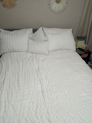 10 Piece Queen Comforter & Pillow Sham Set All Season Decorative ...