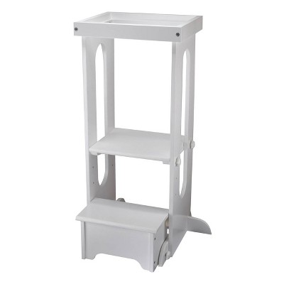 Little Partner Explore N Store Learning Tower, Folding Toddler Tower ...