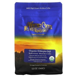 Mt. Whitney Coffee Roasters Organic Peru, Whole Bean Coffee, Medium Roast, 12 Oz (340 G) : Target