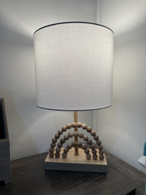 Novelty Wood Rainbow Table Lamp - Light Wood - Cloud Island™ : Target