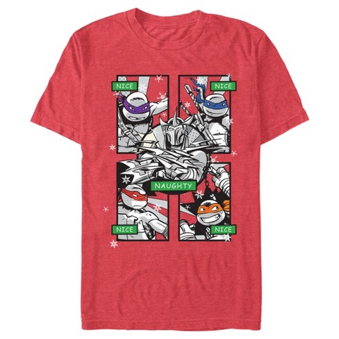 Men's Teenage Mutant Ninja Turtles Comic Book Portraits T-shirt - Red ...