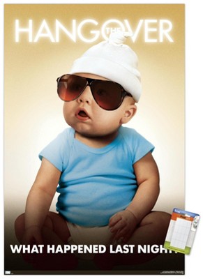 Trends International The Hangover - Baby One Sheet Unframed Wall Poster ...