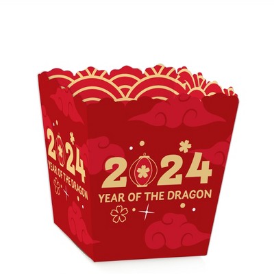 Big Dot Of Happiness Lunar New Year - Party Mini Favor Boxes - 2024 ...