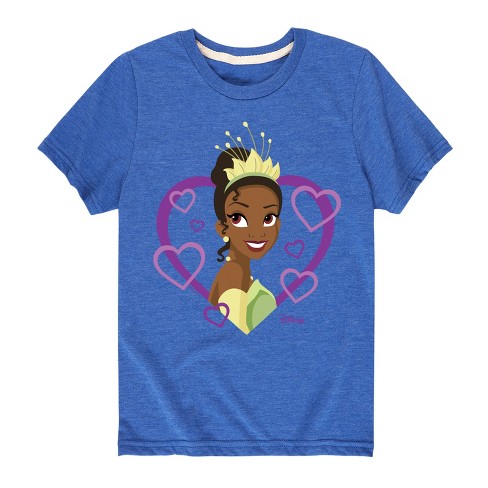 Boys' Disney Princess Tiana Short Sleeve Graphic T-shirt - Royal Blue ...