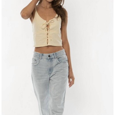 Women's Lacey Knit Tank Top - AMUSE SOCIETY : Target