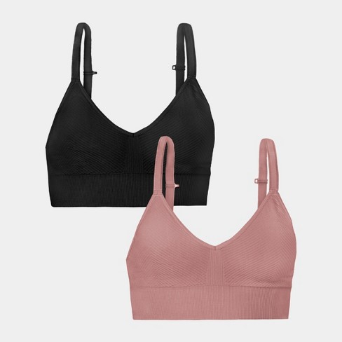 A Fresh Collection Juniors So Comfy Seamless Bralette 2 Pack Premium ...