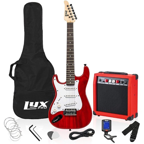 Lyxpro 36” Stratocaster Electric Guitar Beginner Kit : Target