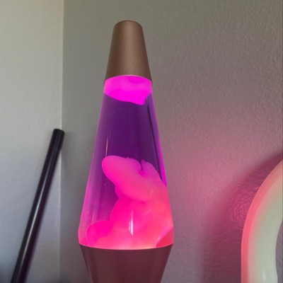 14.5" Lava Lamp Rose Gold - Lava : Target