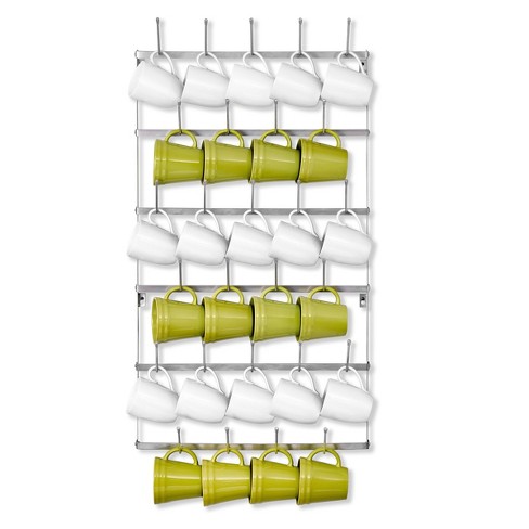 Sorbus Large 6-tier Metal Mug Rack Organizer - For Home, Kitchen & Bar ...