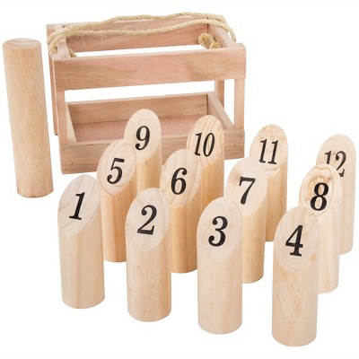 Hey! Play! Wooden Throwing Game-complete Set : Target