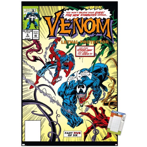 Trends International Marvel Comics Venom: Lethal Protector #5 Unframed Wall Poster Print White ...