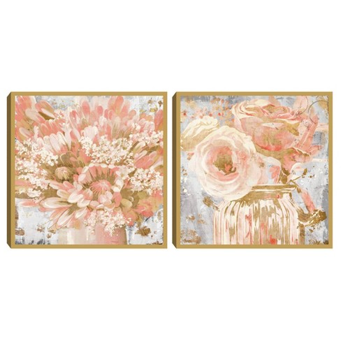 Masterpiece Art Gallery 24"x24" Gilded Cottage Iii Iv Wall Art : Target