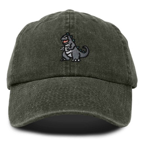 Dalix Giant Lizard Zilla Embroidered Cotton Dad Hat Baseball Cap ...