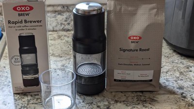 Oxo Brew Rapid Brewer Single-serve Coffee Maker Black: Manual Pour Over ...