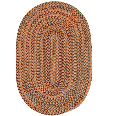 Colonial Mills Worley Oval Area Rug - Orange 4x6 : Target